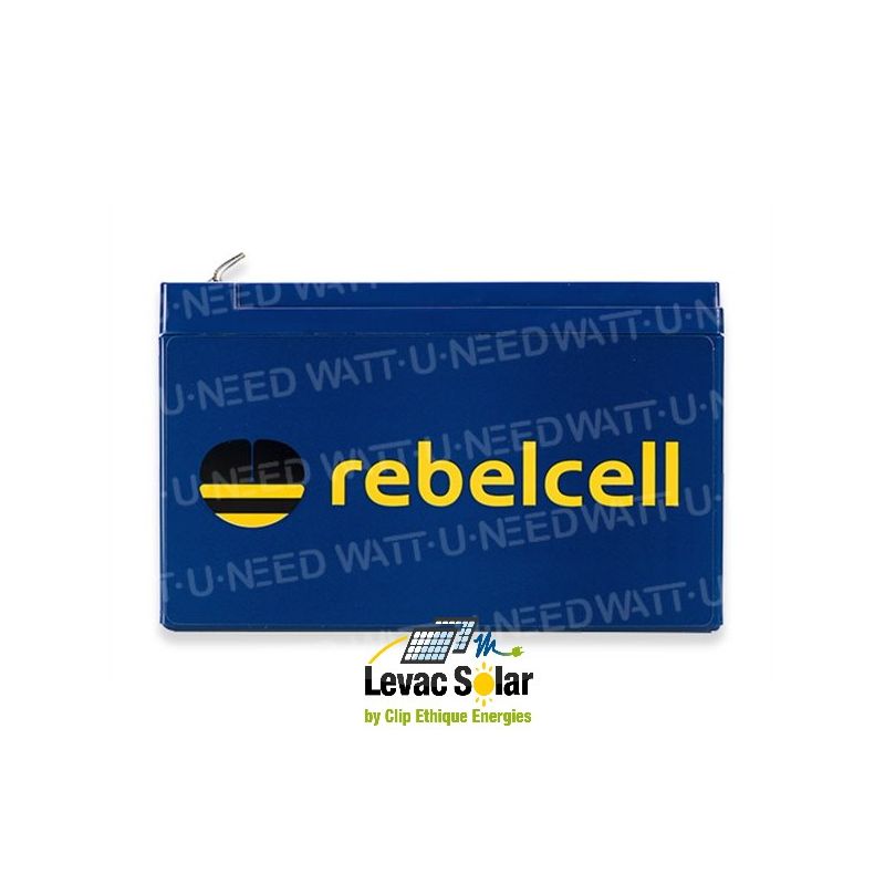 RebelCell Batterie Lithium 12V 7Ah - 7AV - Levac solar