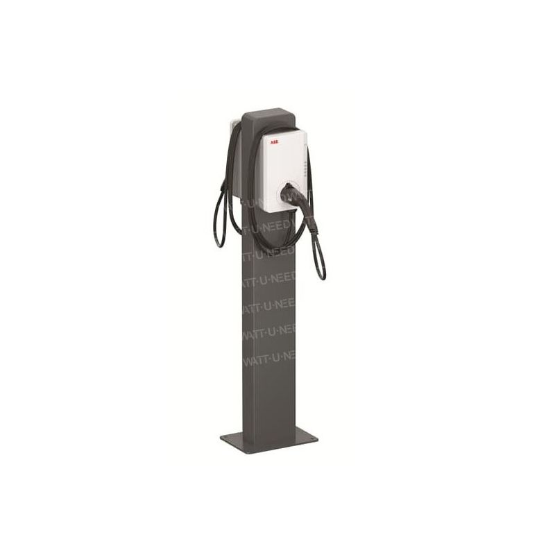 Support pour 1 borne ABB TAC pedestal back-to-back - Levac solar